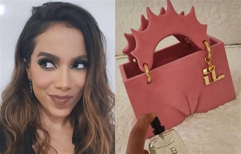 Bolsa Exibida Por Anitta Carrega Trabalho De Artista Belga Sobre
