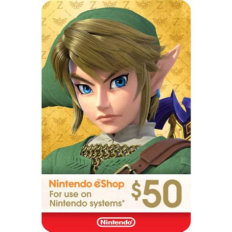 Nintendo EShop 50 Gift Card Digital Digital Item Best Buy
