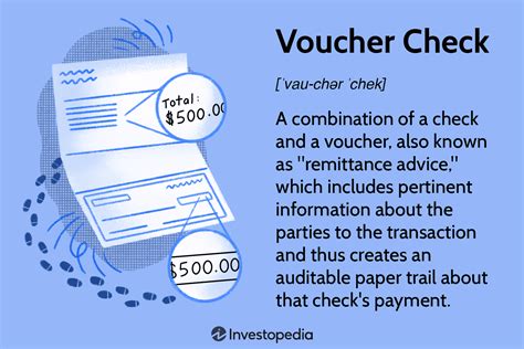 Voucher Check Definition Examples And Benefits