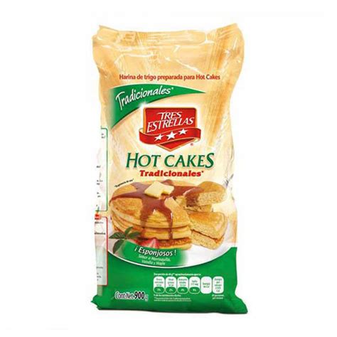 Harina Hot Cakes Tres Estrellas 10 De 1 Kg