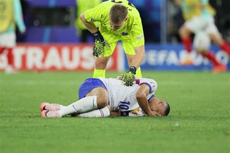 Kylian Mbappe z paskudną kontuzja Występ przeciwko Polsce pod znakiem