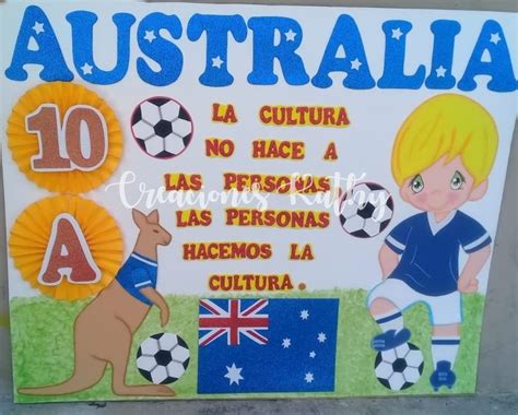 Australia PANCARTA DEPORTIVA Manualidades Pancarta Modelos De