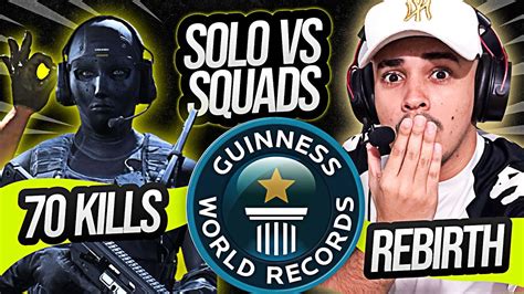 RECORD MUNDIAL 70 KILLS SOLO VS SQUAD OLHA O QUE ESSE CARA FEZ EM