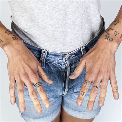 Aggregate Stick And Poke Tattoo Ideas Super Hot In Cdgdbentre