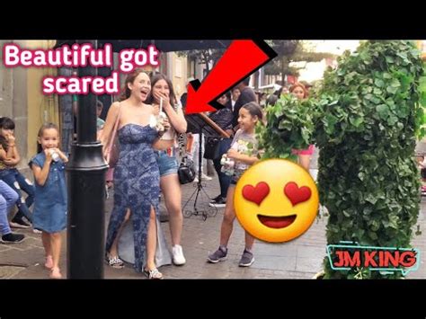 Beautiful Got Scared Bushman Prank YouTube
