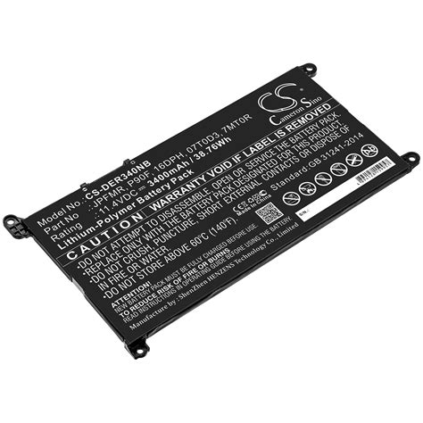 Replacement Dell JPFMR Laptop Battery Battery Mart