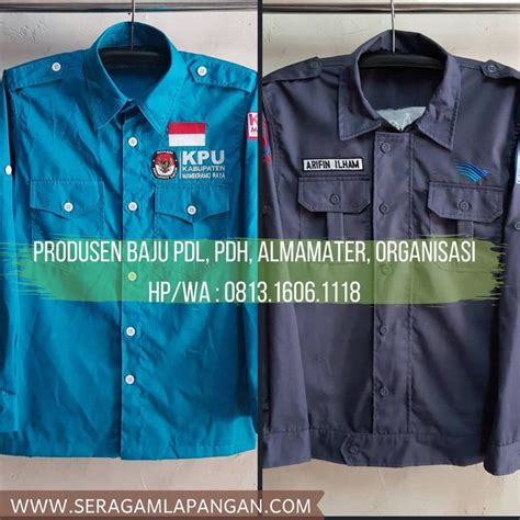 DISKON HP WA O8I3 I6O6 III8 Produsen Seragam Kemeja Baju Pdl