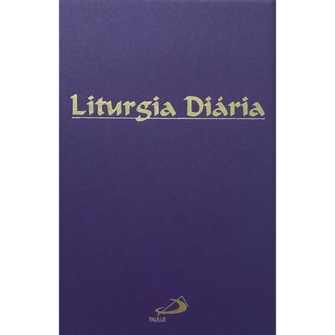 Pasta Capa Dura Liturgia Diária Cor Roxo Shopee Brasil