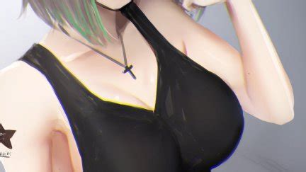 Big Boobs Original Characters Boobs Hayabusa Artist Anime Girls