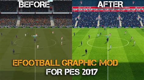 EFOOTBALL GRAPHIC MOD FOR PES 2017 YouTube