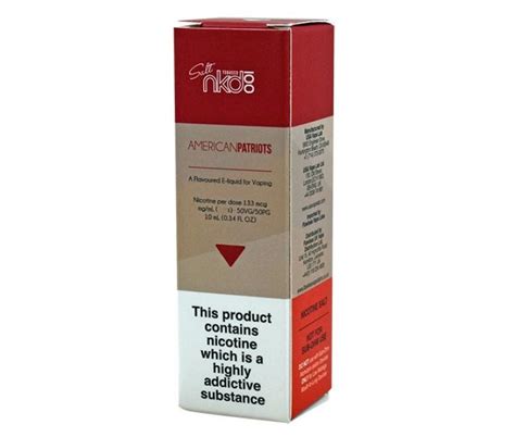 Naked American Patriot Nicotine Salt