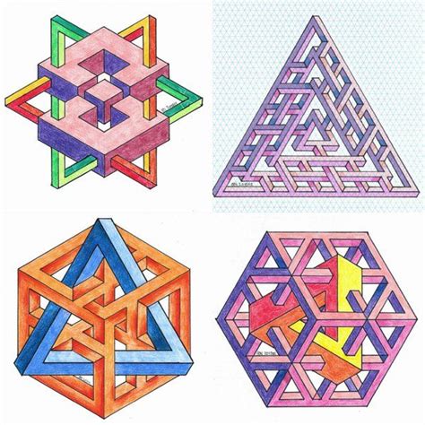 Best Dibujos Con Figuras Geometricas Simple Menor