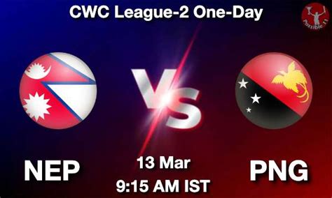 NEP Vs PNG Dream11 Team Prediction Fantasy Cricket Tips