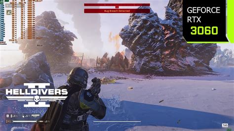 HELLDIVERS 2 RTX 3060 1080p 1440p 4K Medium High Settings I7