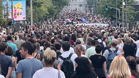 Objavljeni Ruta I Termin Desetog Protesta Protiv Nasilja U Beogradu