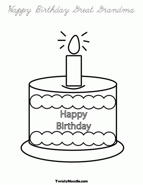 Happy Birthday Ausmalbilder Geburtstag Oma Kostenlose Alles Gute Zum