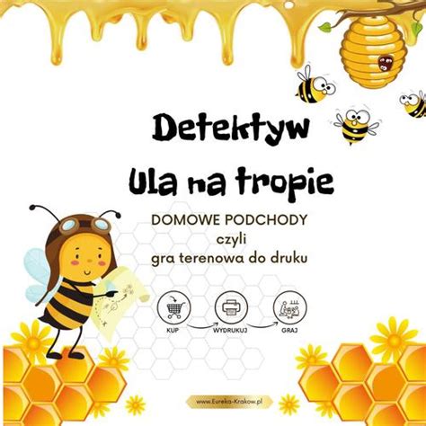Detektyw Ula Na Tropie Podchody Gra Terenowa Do Druku Eureka