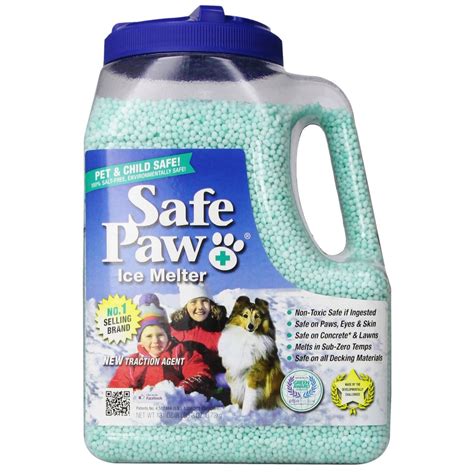 Ice Melt Non Toxic Snow Melter Pet Safe 8 Lbs 3 Oz Jug By Safe Paw
