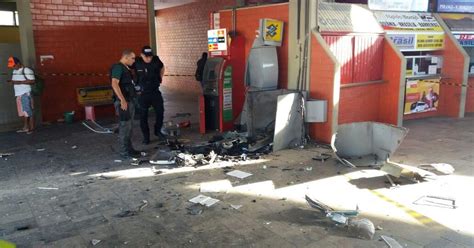 G1 Bando explode caixa eletrônico na rodoviária de Parnaíba 2º em 24