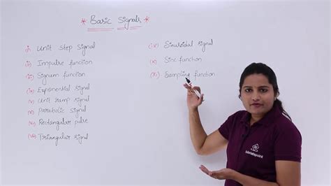 signals and systems types of signals youtube