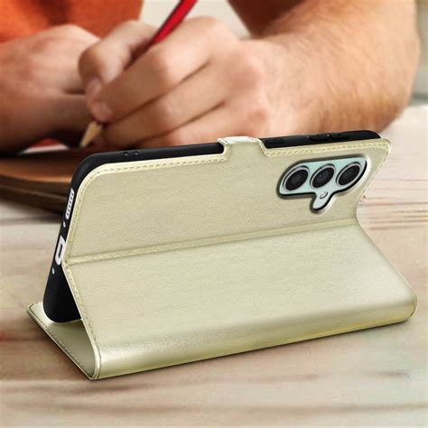 Capa Samsung Galaxy A G Aba De Janela Dupla E Suporte De V Deo