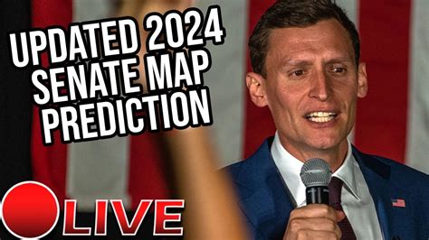 Live Senate Map Prediction June Youtube