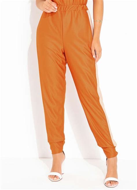 Calça Bicolor Recortes Moda Evangélica Rosalie