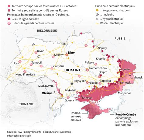Les cartes de la guerre en Ukraine depuis linvasion russe de février 2022