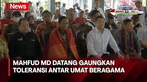 Didampingi Hary Tanoe Cawapres Mahfud Md Kunjungi Gereja Gbi Rumah