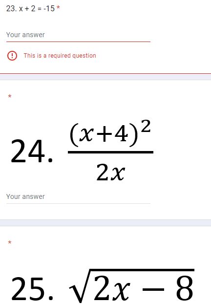 solved translate each of the following mathematical phrases