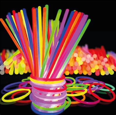 Pulseira Neon Und Balada Festa Fluorescente Led Brilho Elo