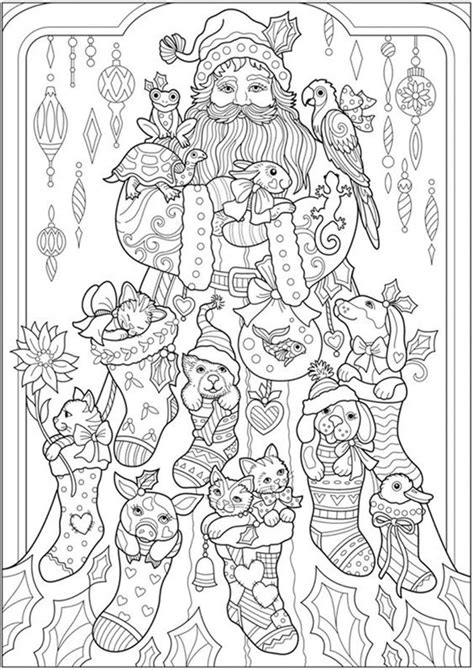 Free Easy To Print Adult Christmas Coloring Pages Coloring Pages