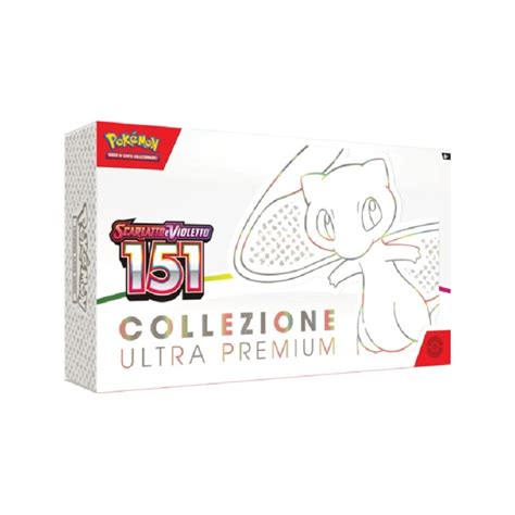 Pokemon Scarlatto E Violetto 151 Collezione Ultra Premium