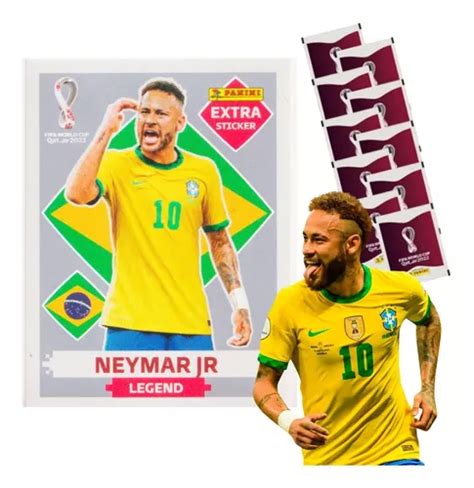 Figurinha Extra Lionel Messi Gold Ouro Copa 2022 Rara Legend
