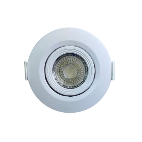 Spot Led Redondo Embutir Direcionável Smd 3w Casa Loja Sanca Bivolt