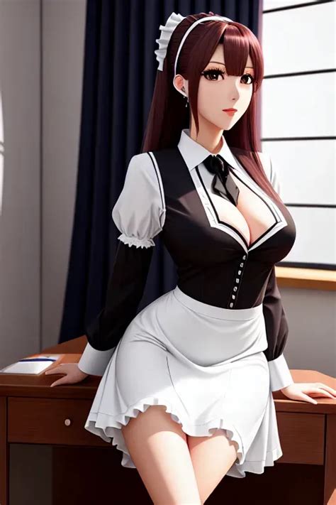 Dopamine Girl Wide Shot Year Old An Anime Girl Insanely