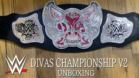 WWE Divas Championship Replica Unboxing Y Review YouTube