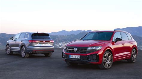 2024 VW Touareg Facelift Revealed Now Only Available With V6 Engine