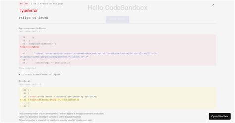 Axios Get And Fetch Api S Forked Codesandbox