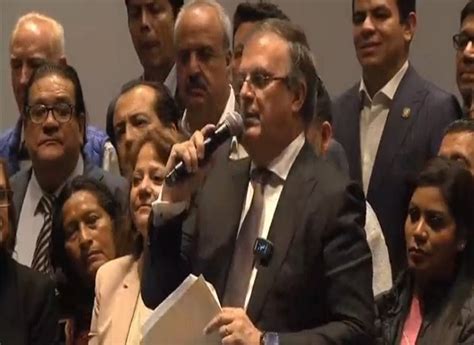 Ebrard estará en la boleta electoral del 2024 afirma no tener espacio