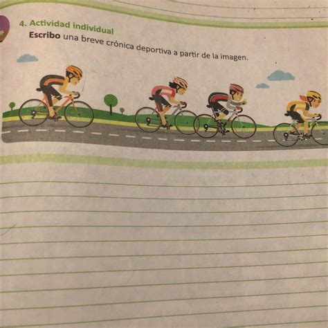 Escribo una breve crónica deportiva a partir de la imagen Brainly lat