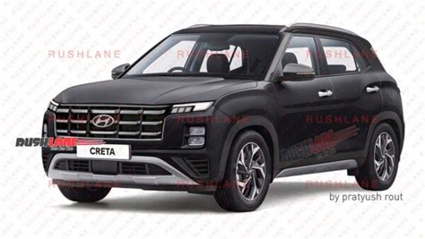 2024 Hyundai Creta Facelift Render In New Colours Top Variant With ADAS