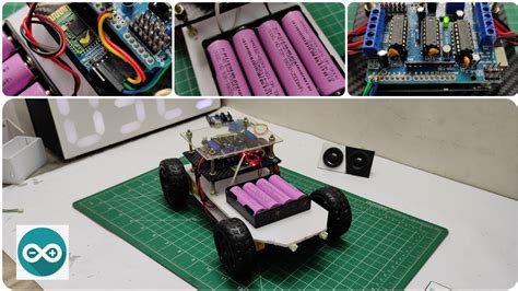 Bluetooth Controled Car With Front Back Lights Using Arduino And