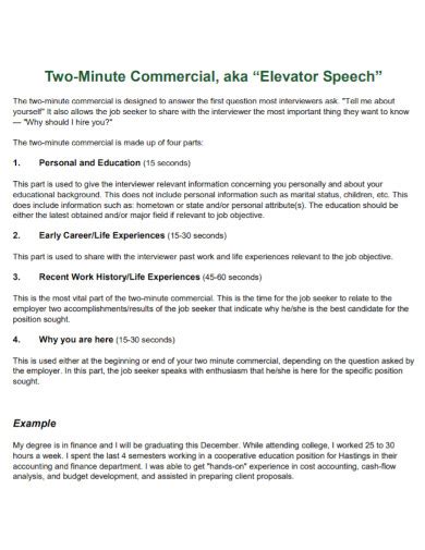 Speech Introduction Examples Format How To Write Pdf