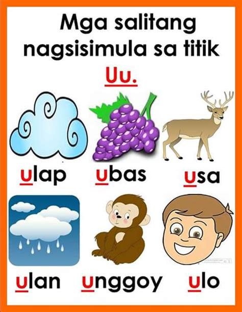 Teacher Fun Files Mga Salitang Nagsisimula Sa Mga Sumusunod Na Titik