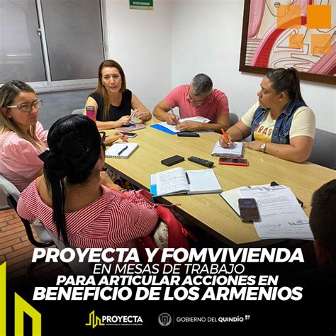 Proyecta Y Fomvivienda En Mesa De Trabajo Para Articular Acciones En