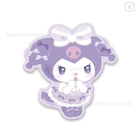 Japan Sanrio Vinyl Sticker Kuromi Lolita Dressing Up Closet Love