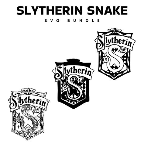 Slytherin Snake Svg Masterbundles