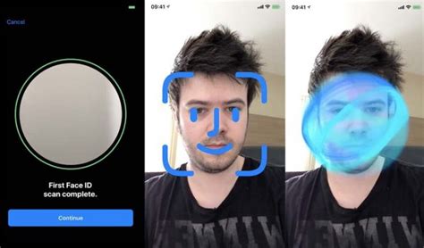 Face ID la reconnaissance faciale en action sous iOS 11 GM Vidéo
