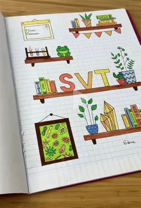 Top 15 example des pages de garde SVT à imprimer